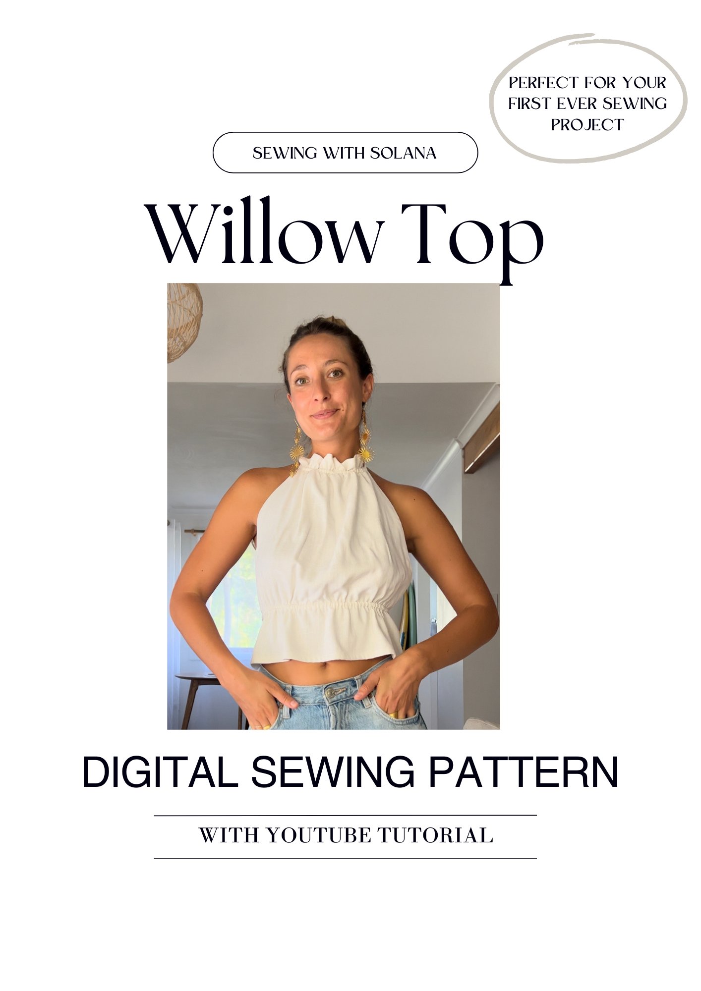 Willow Top - Digital Sewing Pattern – Sewing with Solana
