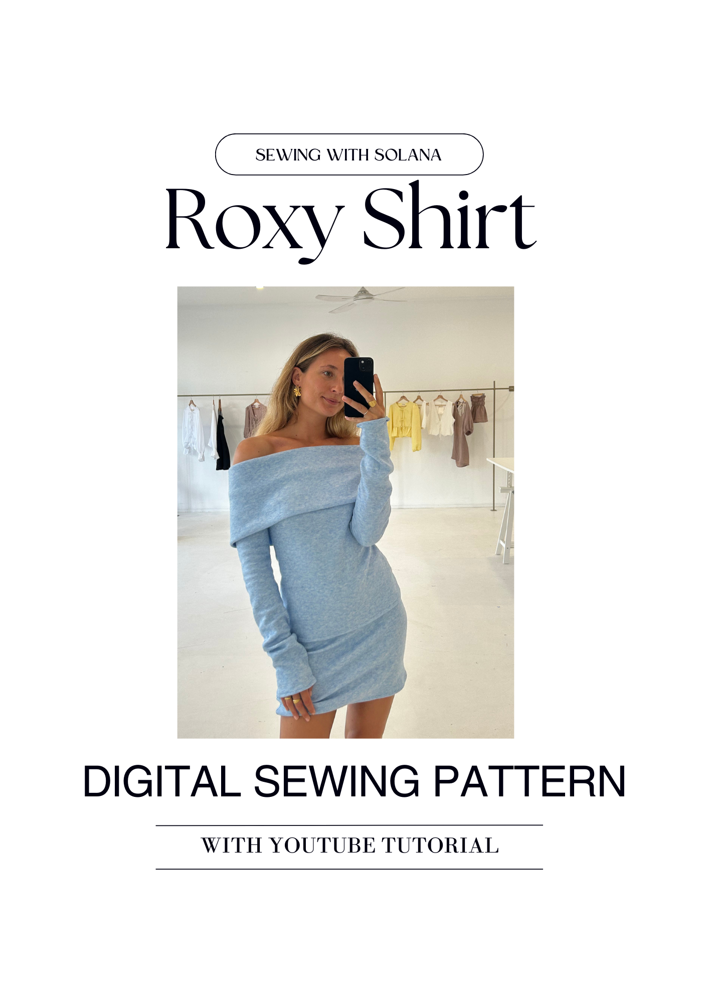 Roxy Shirt - Digital Sewing Pattern – Sewing with Solana