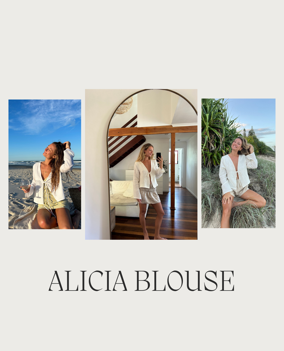 Alicia Blouse - Digital Sewing Pattern – Sewing with Solana