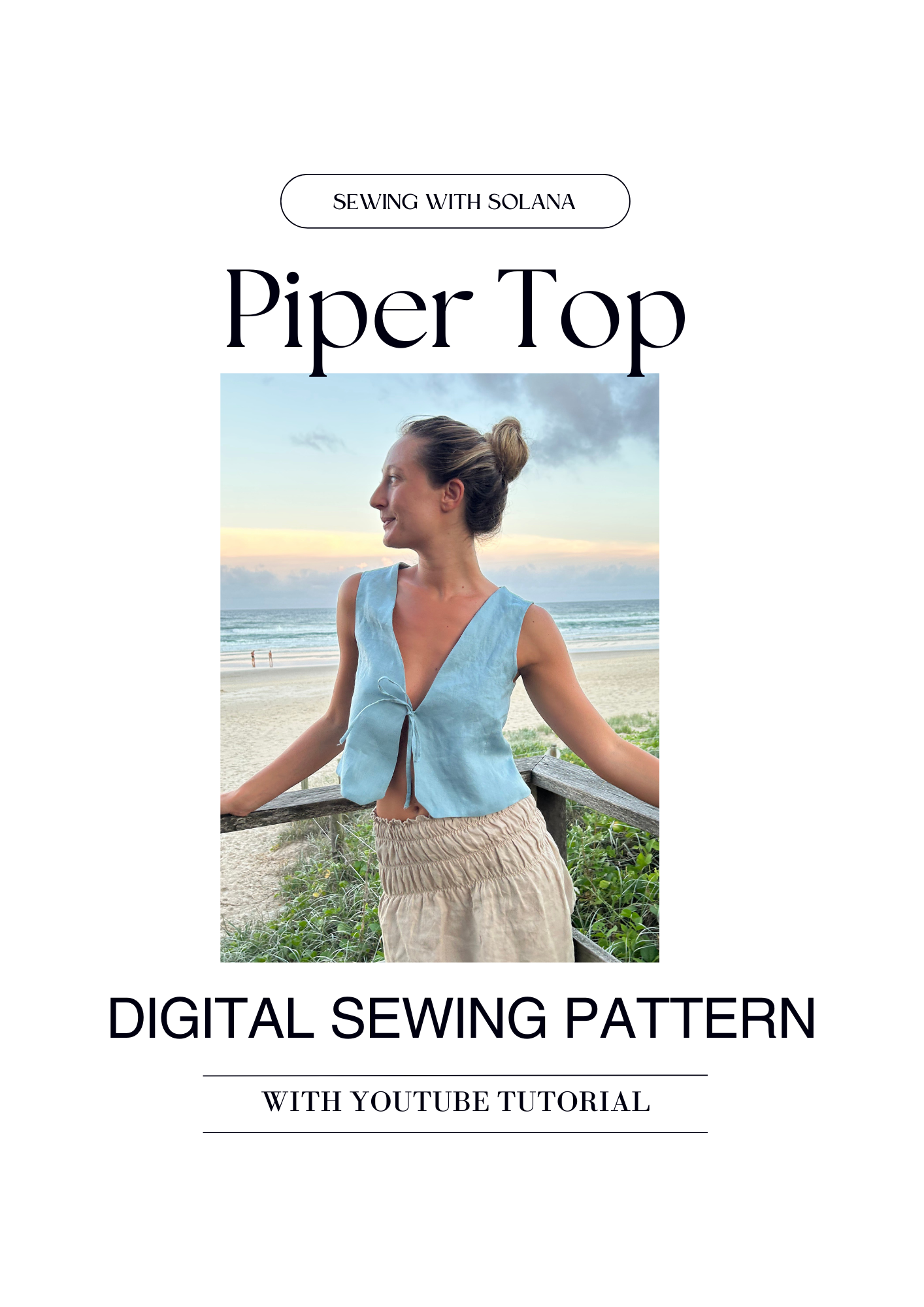 Piper Top - Digital Sewing Pattern – Sewing with Solana
