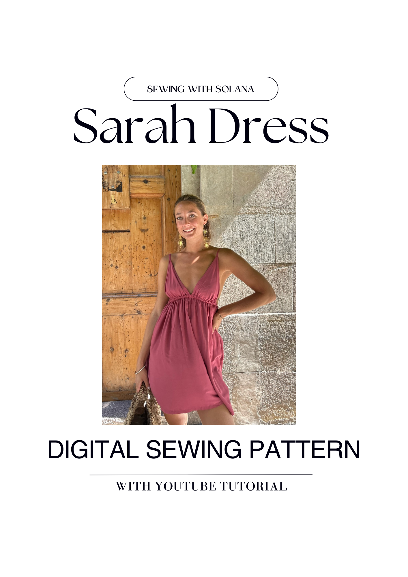Sarah Dress - Digital Sewing Pattern – Sewing with Solana