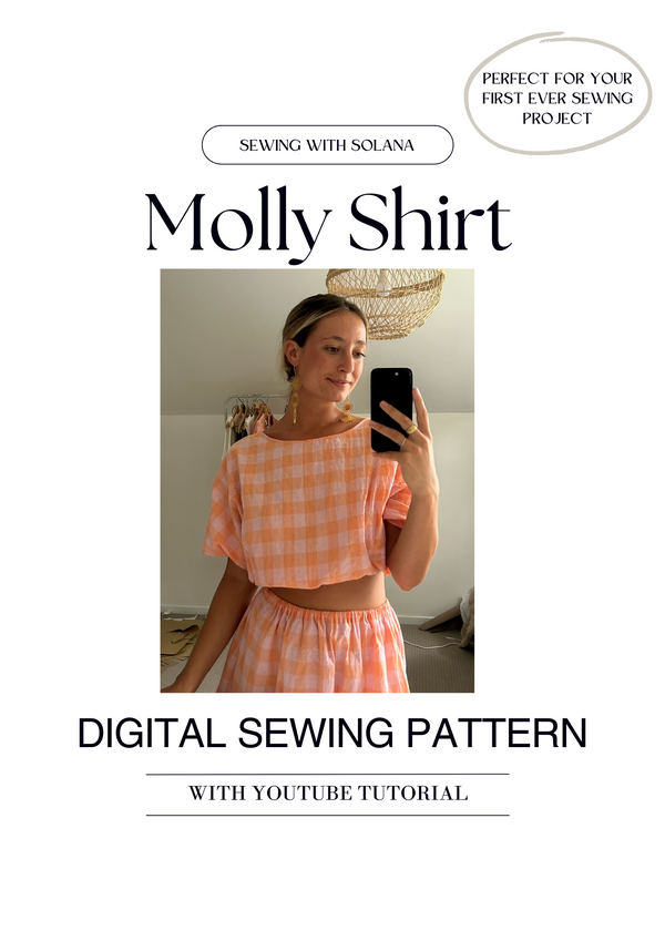 Molly Shirt - Digital Sewing Pattern – Sewing with Solana