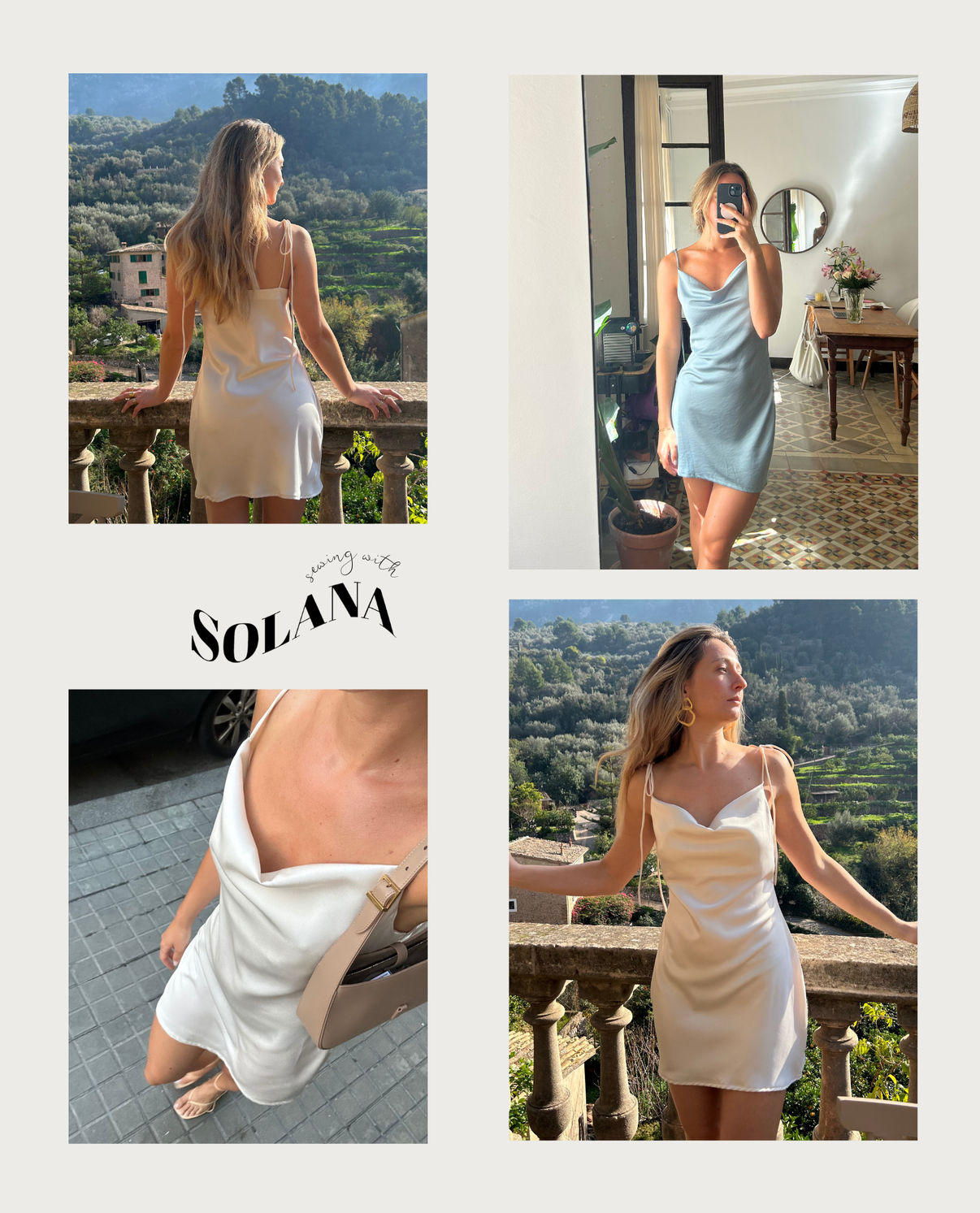 Josephine Dress - Digital Sewing Pattern – Sewing with Solana