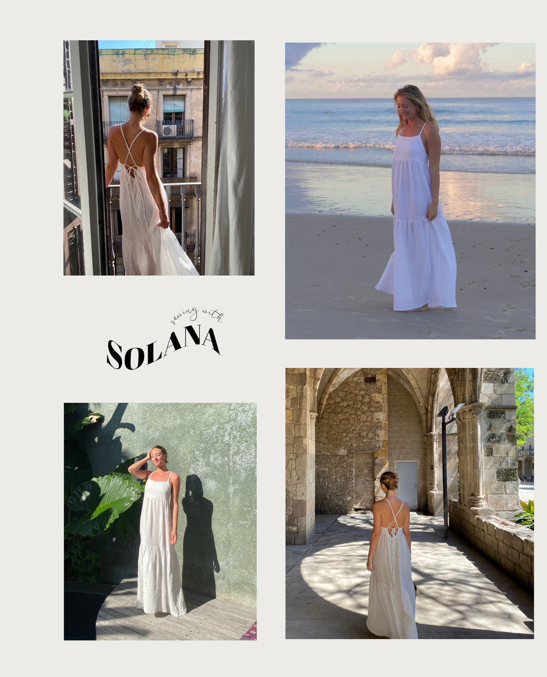 Sterre Dress - Digital Sewing Pattern – Sewing with Solana