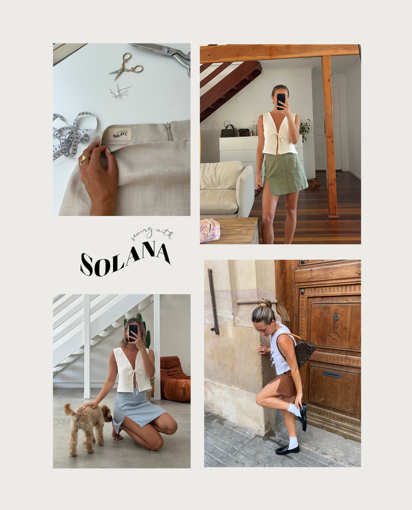 Rachel Skirt - Digital Sewing Pattern – Sewing with Solana