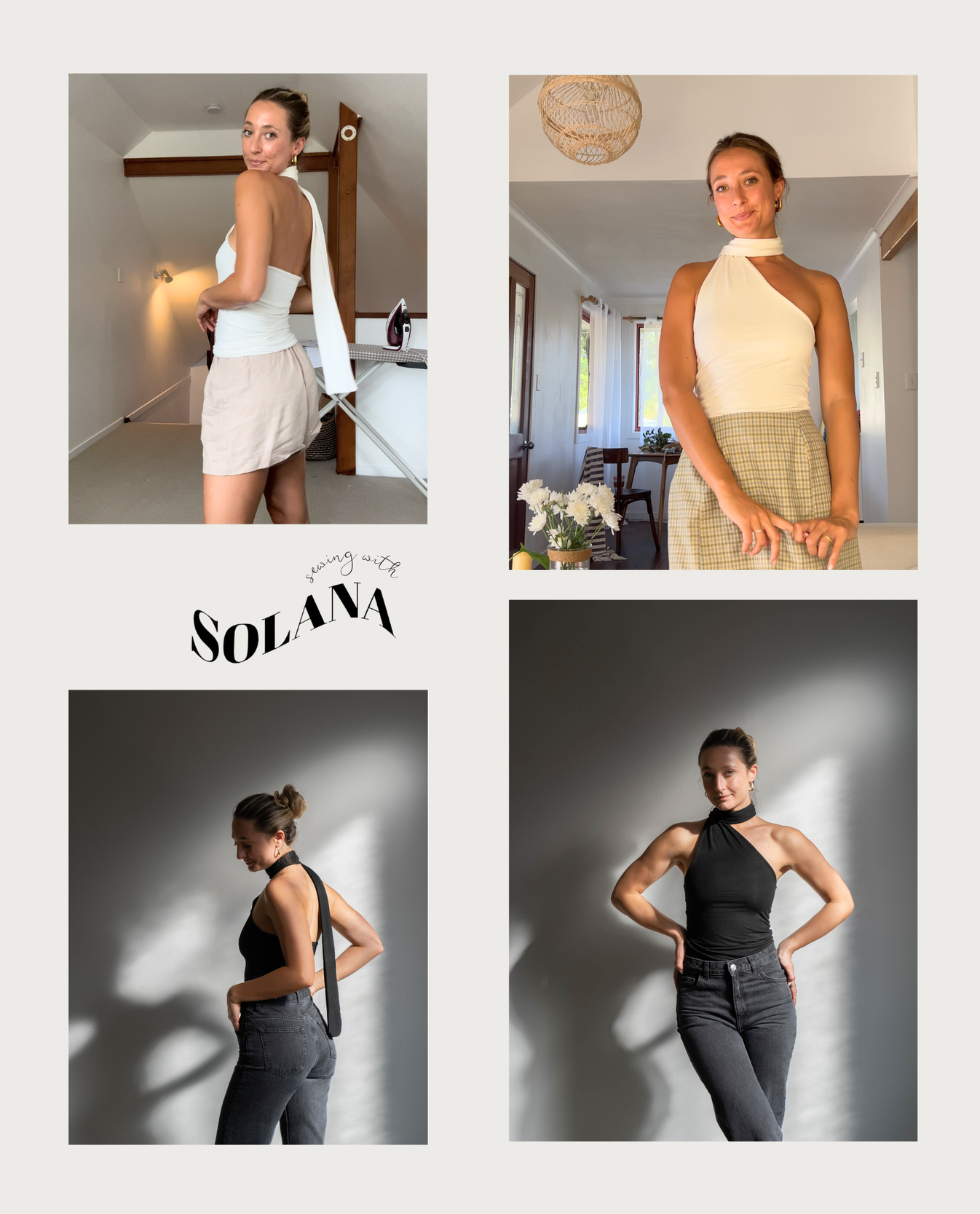 Scarf Top - Digital Sewing Pattern – Sewing with Solana