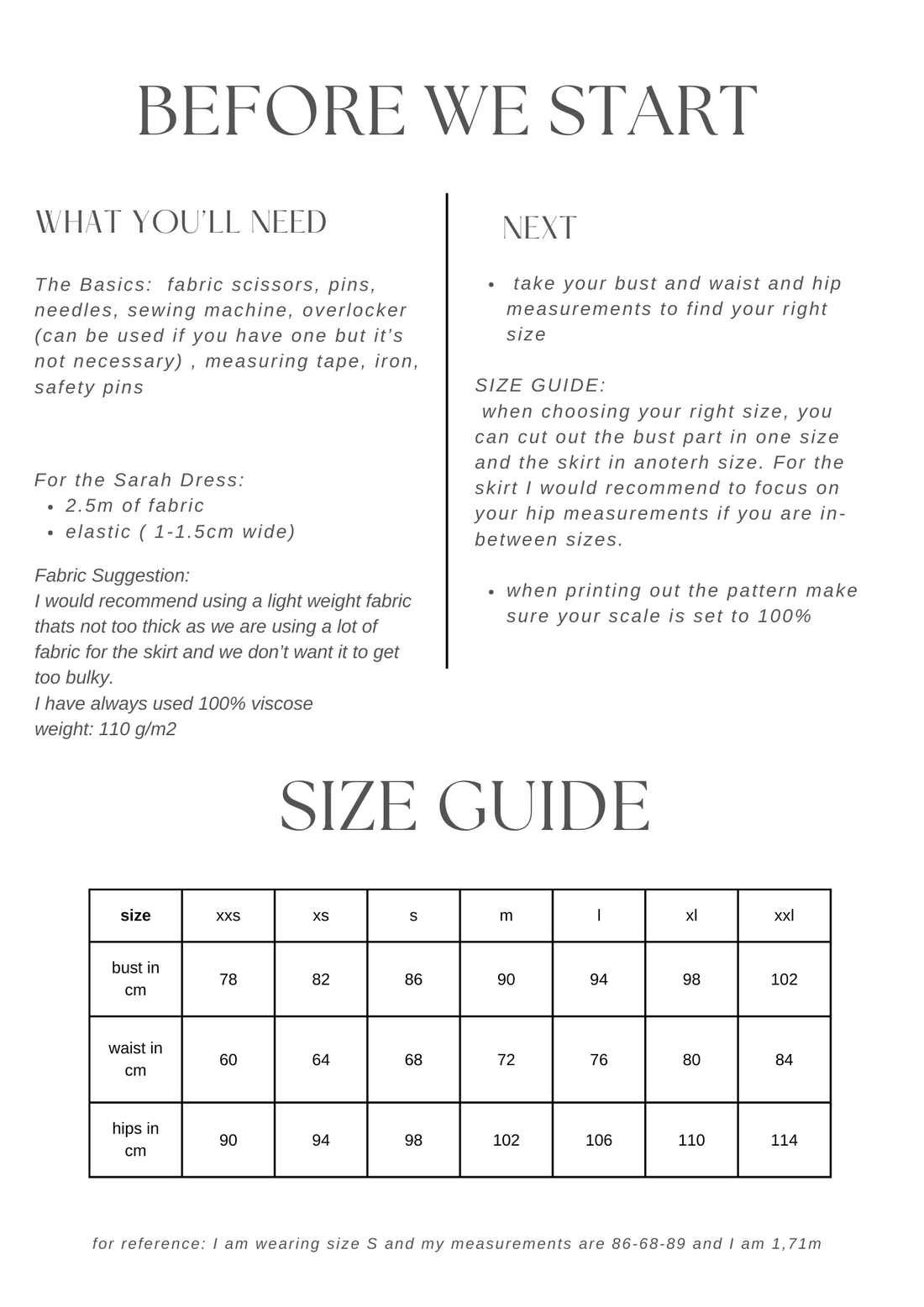 Sarah Dress - Digital Sewing Pattern – Sewing with Solana
