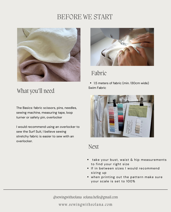 Solana Swim - Digital Sewing Pattern – Sewing with Solana