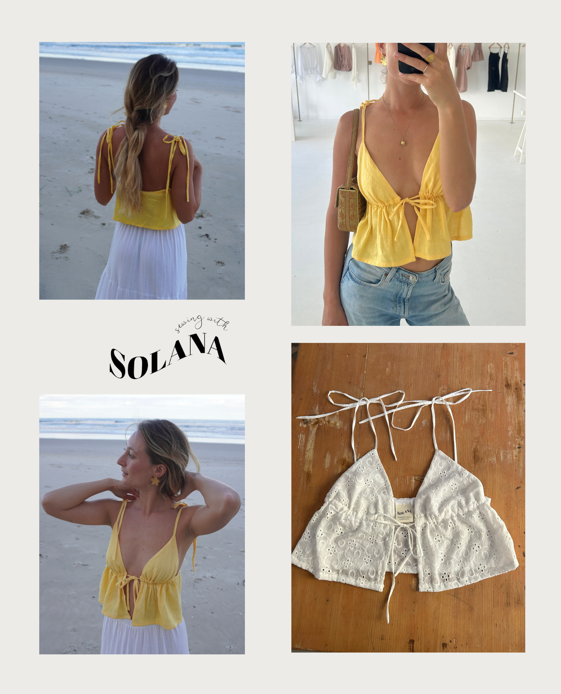 Cassie Top - Digital Sewing Pattern – Sewing with Solana