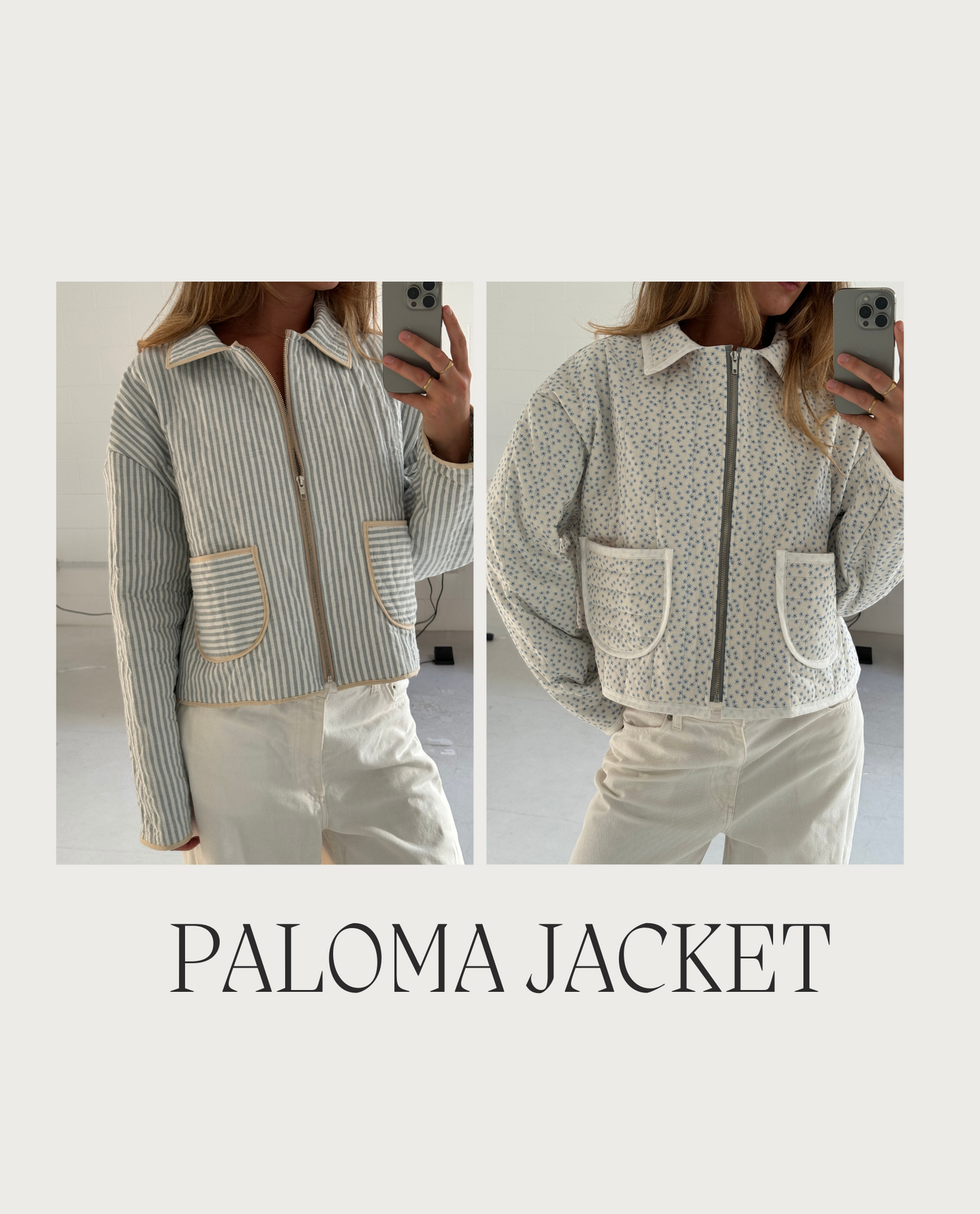 Paloma Jacket - Digital Sewing Pattern – Sewing with Solana